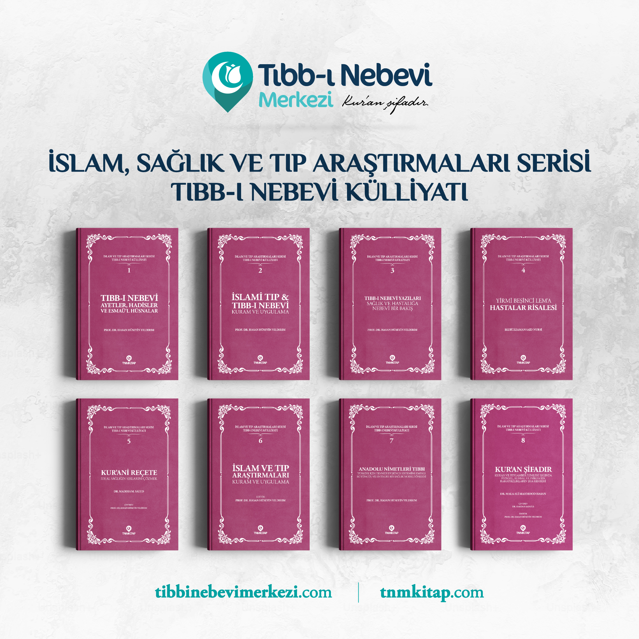 İslam, Sağlık ve Tıp Araştırmaları Seti | Tıbb-ı Nebevi Külliyatı (8 ...